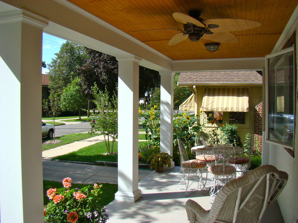 A New Front Porch - Traditional - Veranda - Minneapolis - by Home ...