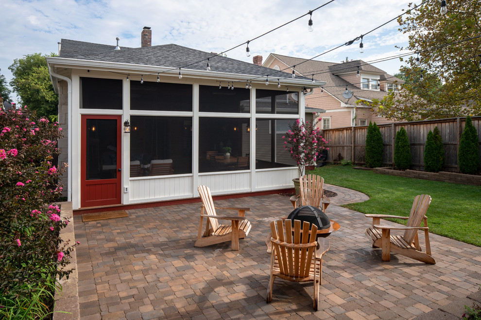 A Perfectly Stained Porch - Traditional - Porch - Nashville - by The ...