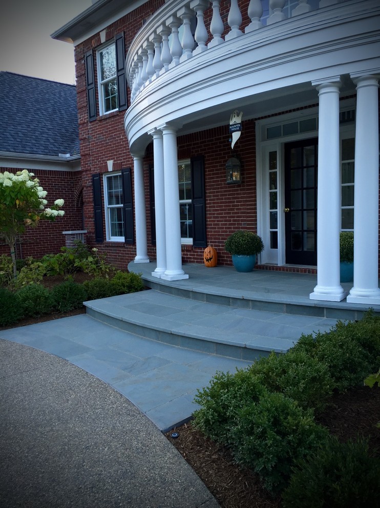 After - Front Entrance - Traditional - Porch - Detroit - by WPDV Design ...