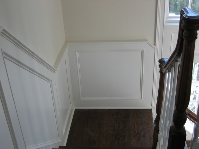 Stairway Wainscoting - Traditional - Staircase - Other - by Lacey ...