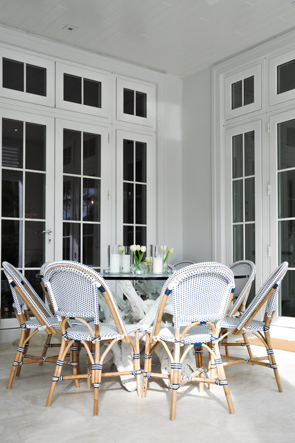 Anglo Caribbean House - Beach Style - Verandah - Miami - by James ...