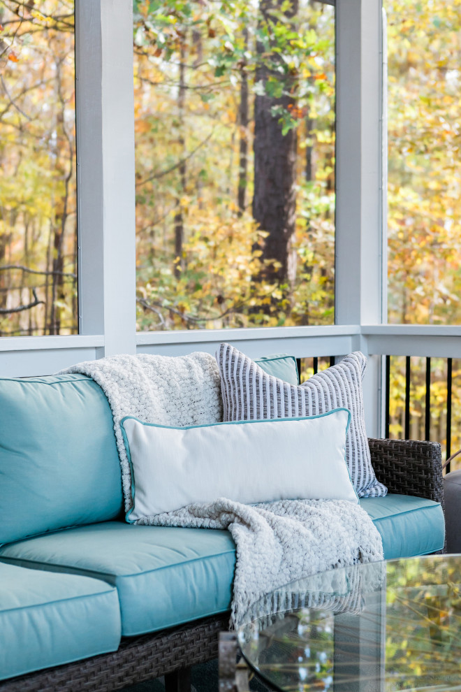 Apex Screen Porch - Rustic - Porch - Raleigh - by Catherine French ...
