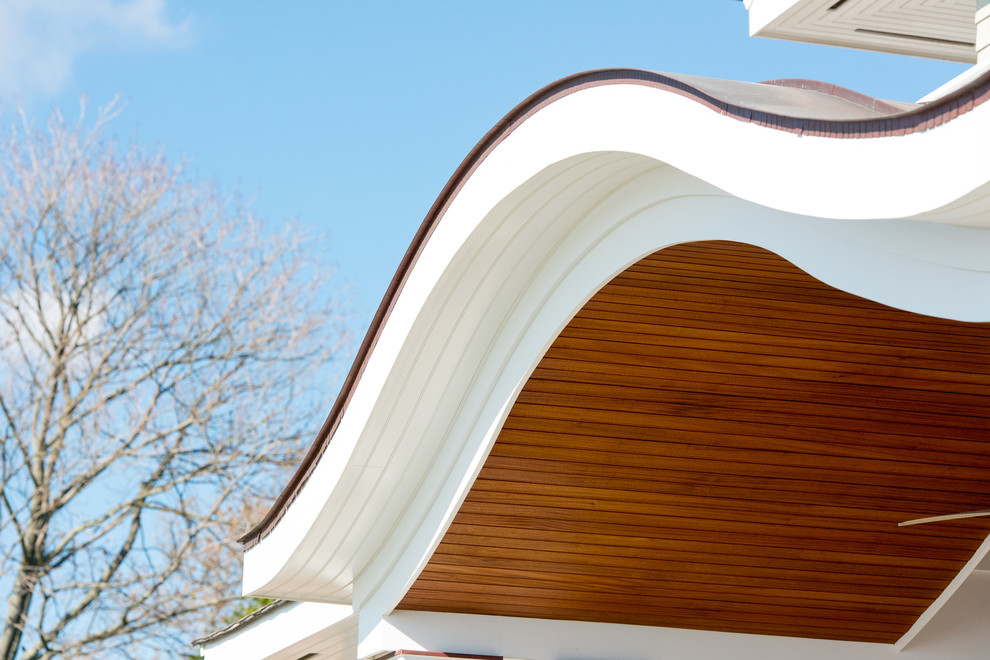 Arched Porch Entry - Traditional - Porch - New York - by CMM Custom ...