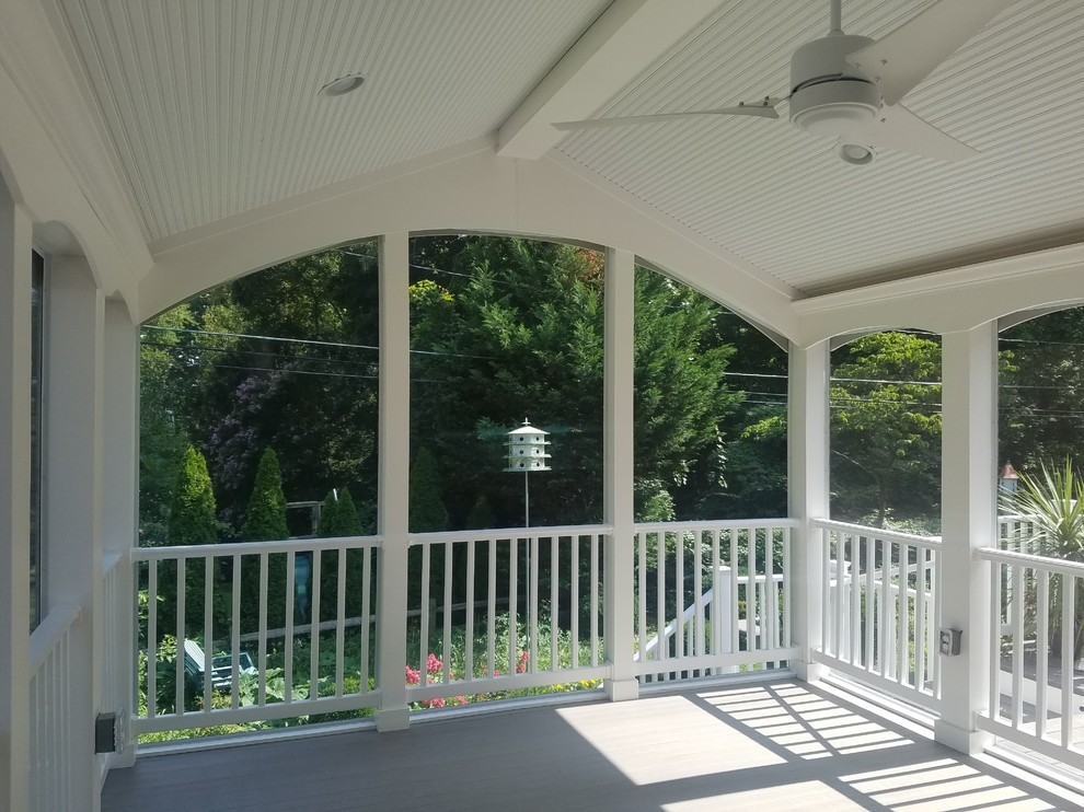 Arched Screen Room - Porch - DC Metro - by Phoenix Home Services | Houzz