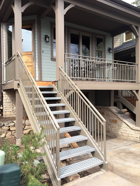 Aspen Metals Exterior Metal Railing - Moderne - Porche - Salt Lake City ...