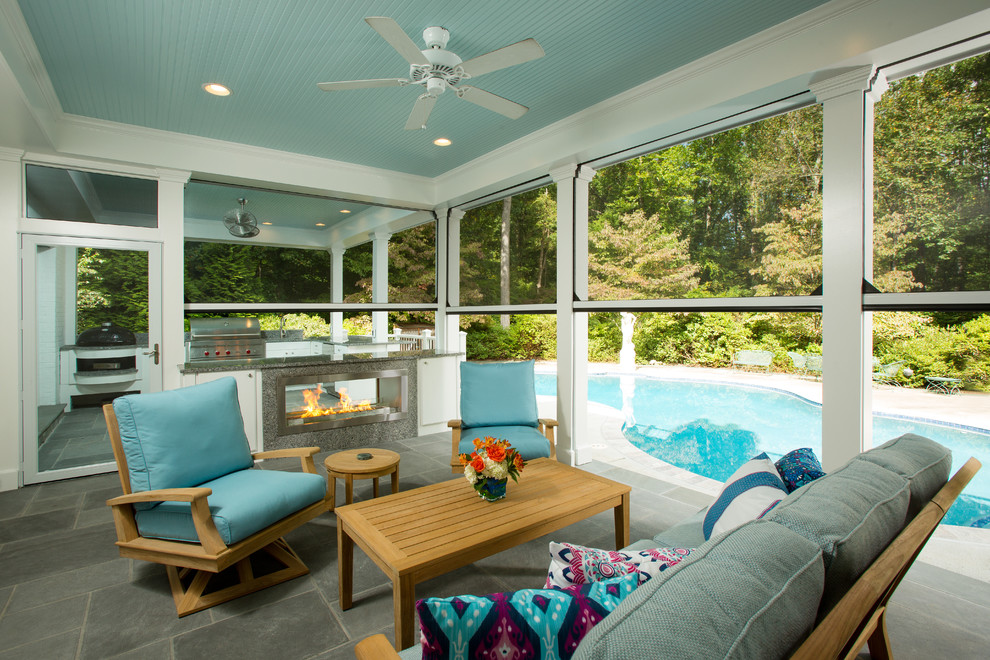 Award Winning Outdoor Kitchen w/ Optional Screen Porch - Porch - DC ...