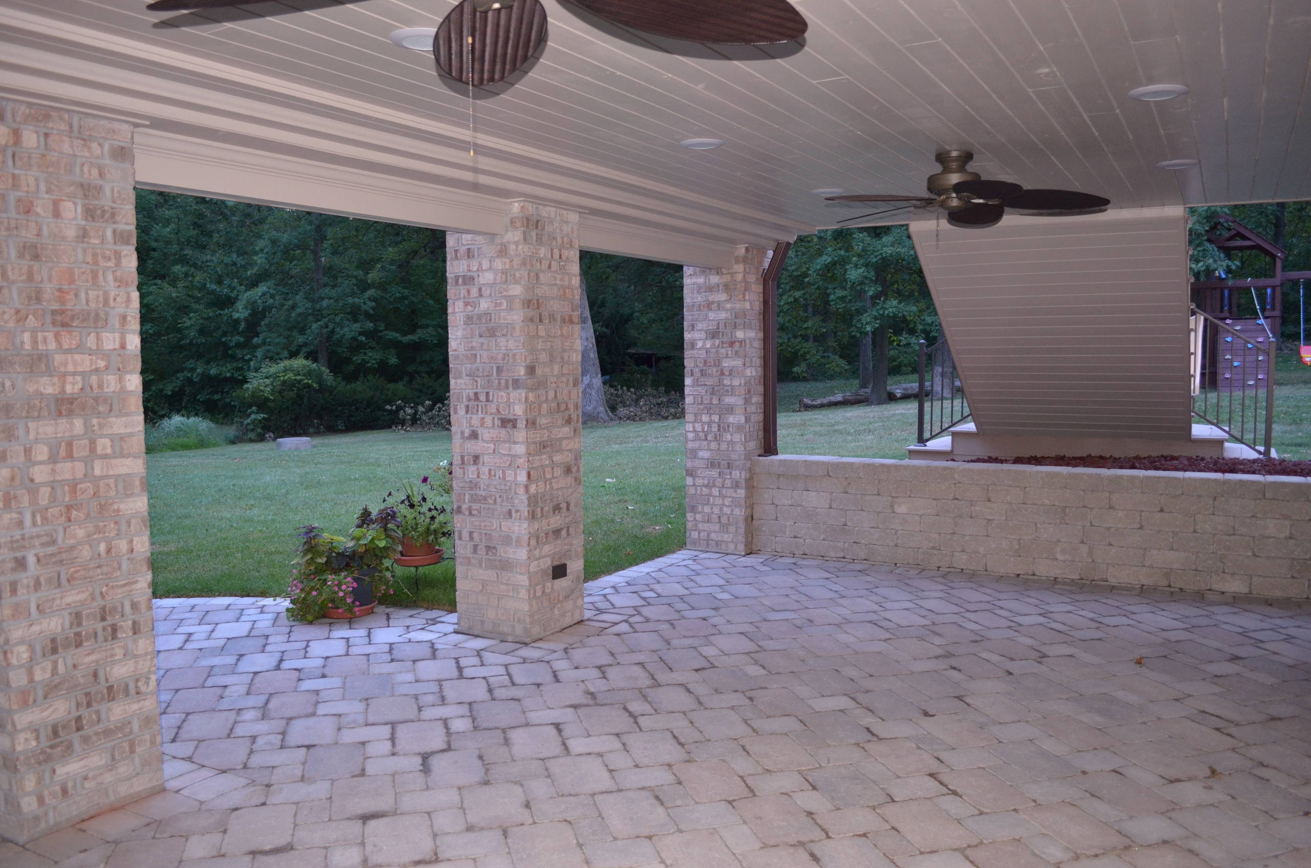Building Brick Columns For Deck Estimate To Build Brick And Concrete