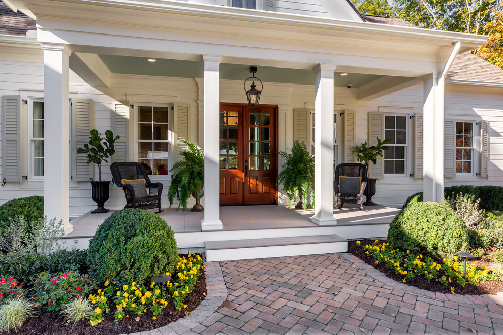 AZEK Porch Slate Gray - Transitional - Porch - by TimberTech | Houzz
