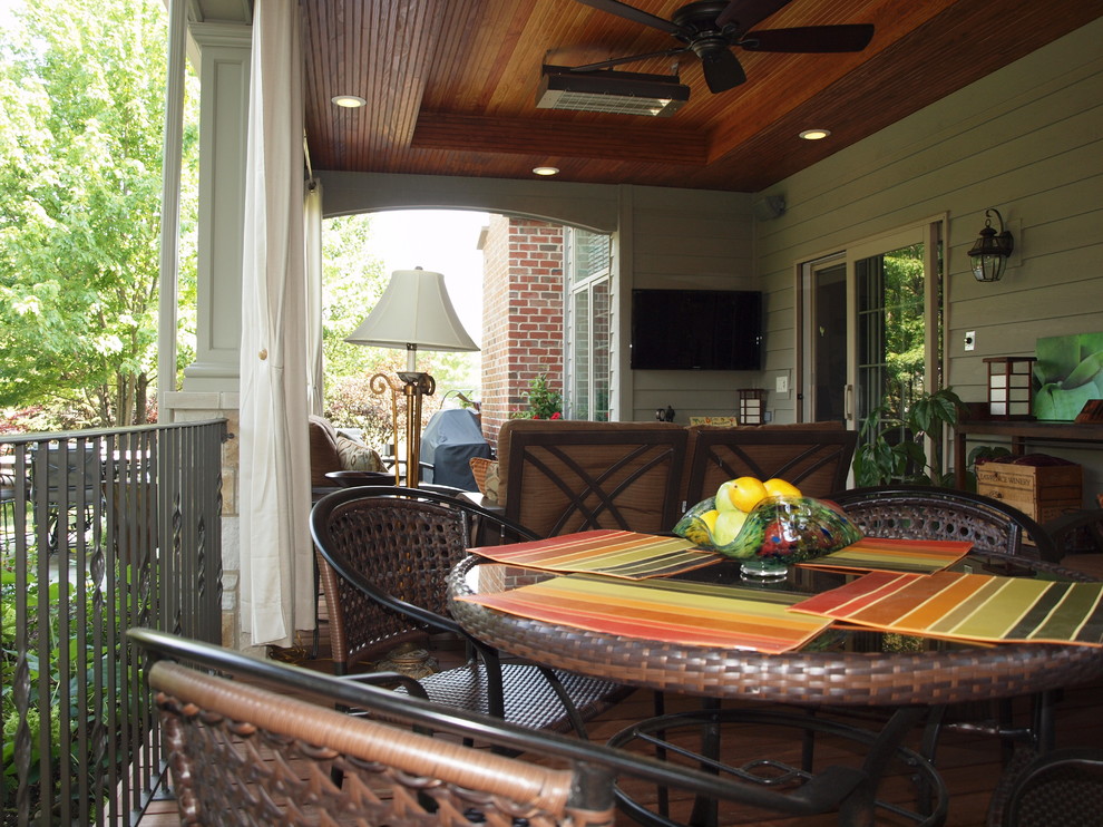 Back Porch Addition in La Grange - Traditional - Porch - Chicago - by ...