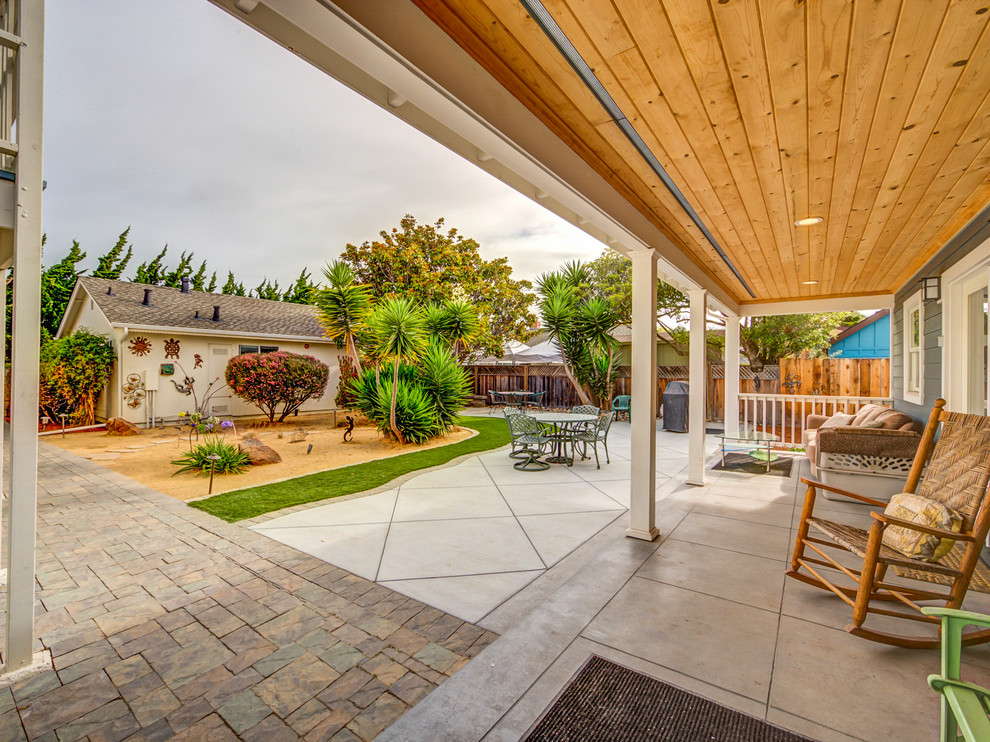 Back porch area. - Beach Style - Porch - Other - by Golden Visions ...