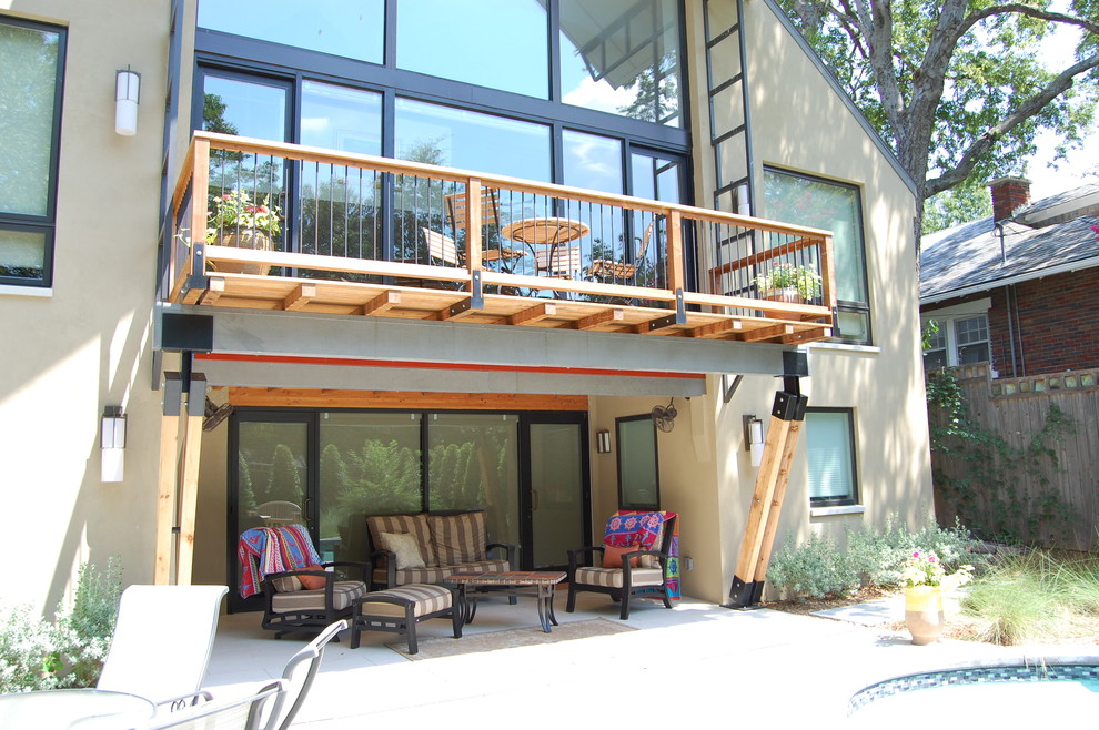 Balcony Supports - Modern - Porch - Dallas - by Metal Expressions | Houzz