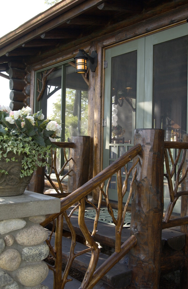 Bay Lake Cabin - Rustic - Porch - Minneapolis - by Albertsson Hansen ...