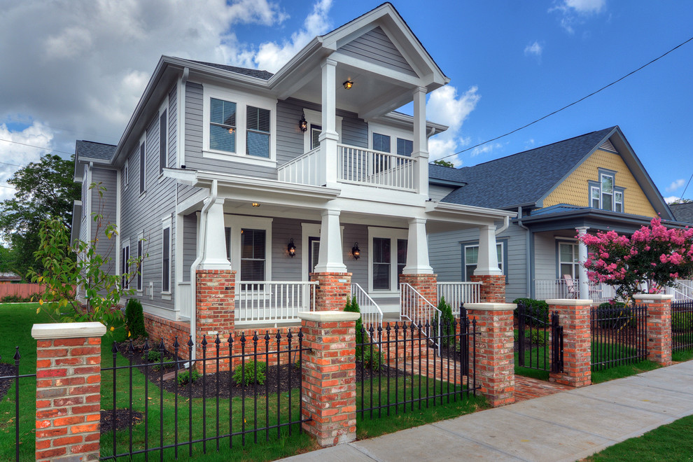 Beautiful Curb Appeal - Craftsman - Porch - Atlanta - by Jennifer ...