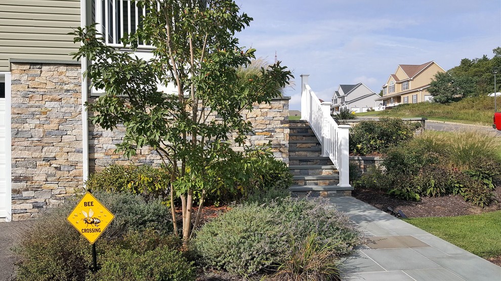 Bluestone Steps - Traditional - Veranda - New York - by Castro ...