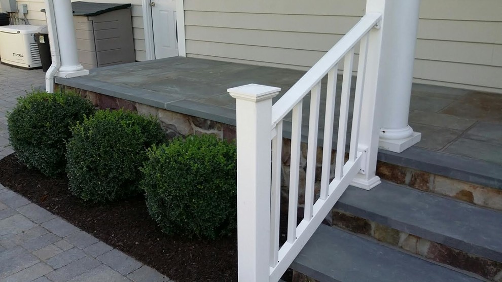 Bluestone Steps - Traditional - Veranda - New York - by DRS Lawn ...