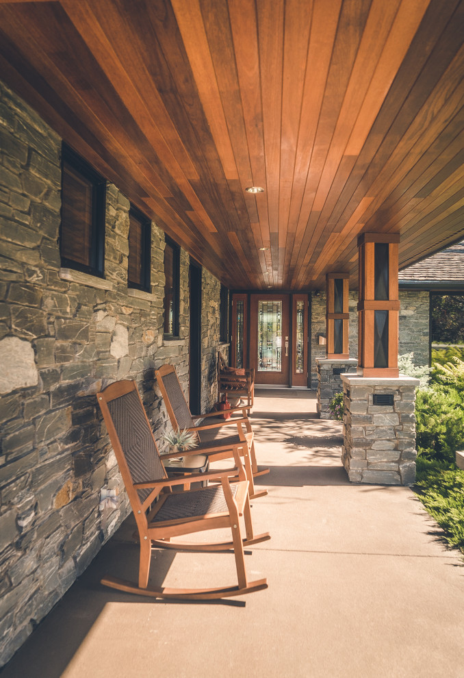 Bonavista Backyard Oasis - Classique Chic - Porche - Calgary - par Kayu ...