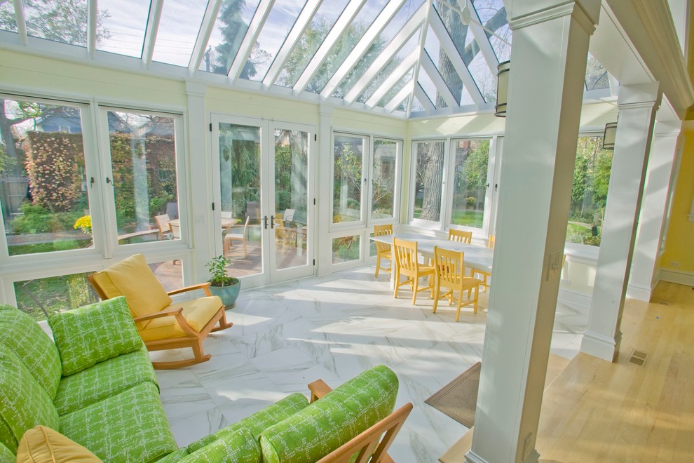 Boyce English Conservatory Addition - Traditional - Porch - Chicago ...