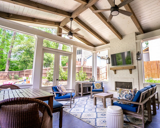 Brookhaven Porch - Porch - Atlanta - by Infinite Home | Houzz