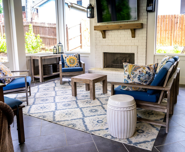 Brookhaven Porch - Veranda - Atlanta - by Infinite Home | Houzz IE