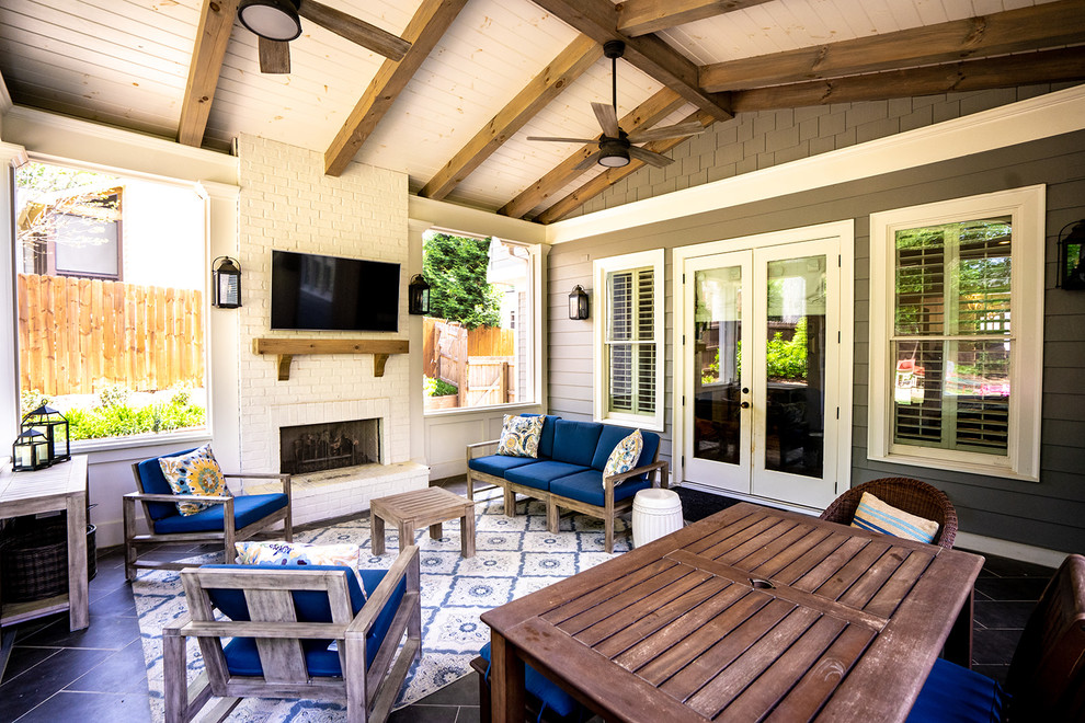 Brookhaven Porch - Porch - Atlanta - by Infinite Home | Houzz