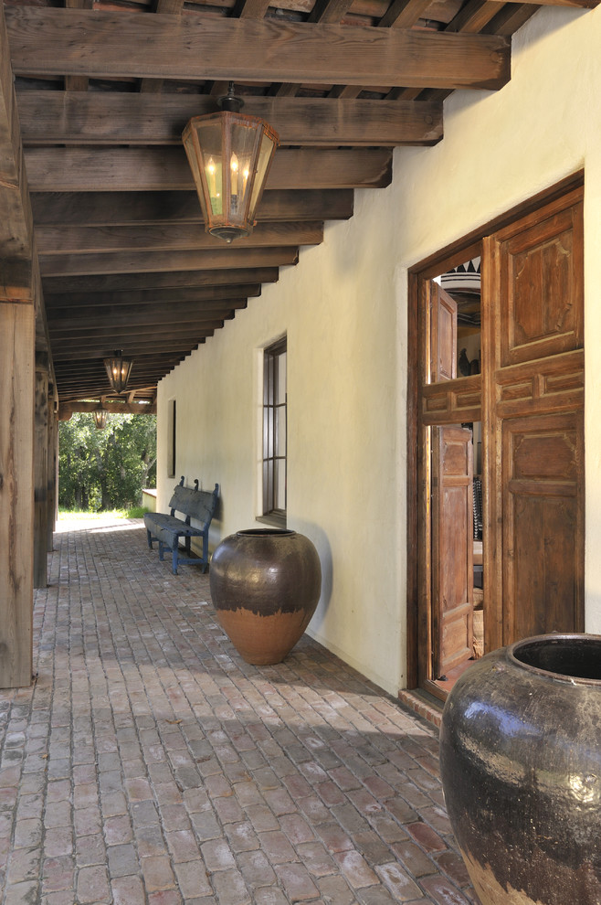 Buffalo Valley Mission Ranch - Southwestern - Porch - San Francisco ...