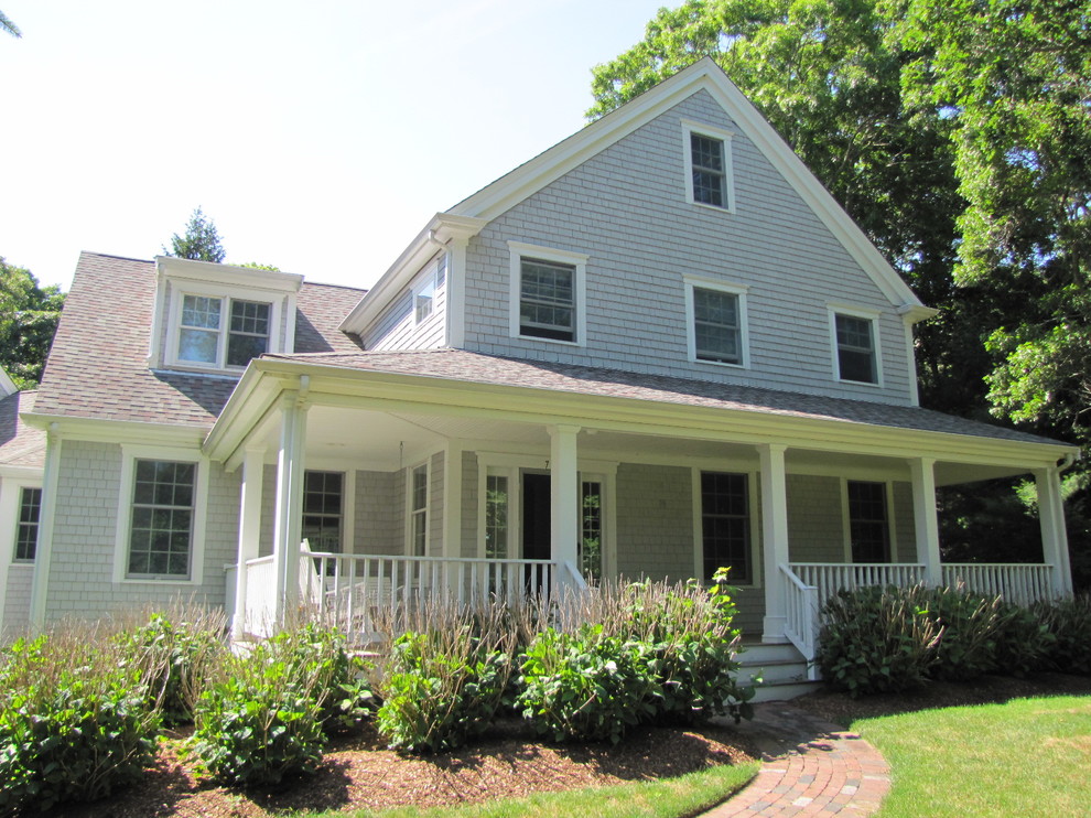 Cape Cod Custom Home - Beach Style - Porch - Boston - by Philbrook ...
