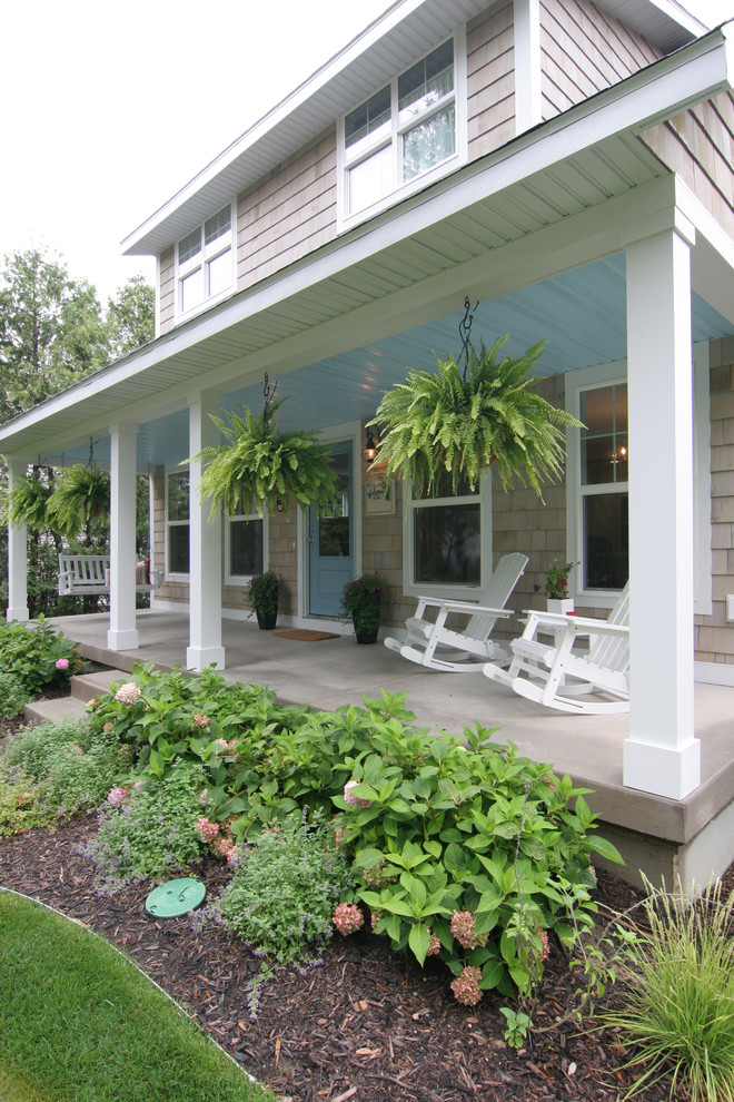 Cape Cod Style Home - Traditional - Porch - Grand Rapids - by Koetje ...