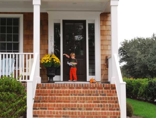 Cedar Shakes Front Door - Traditional - Porch - Other - by GMF ...