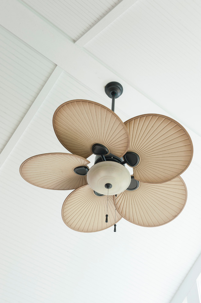 Ceiling Fan in Screened Porch Addition - Traditional - Porch ...