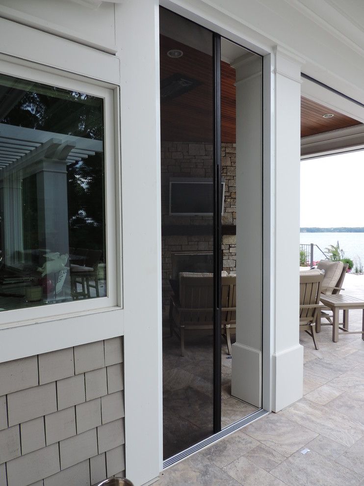 Centor Side Sliding Screens For Large Openings - Porch - Minneapolis ...