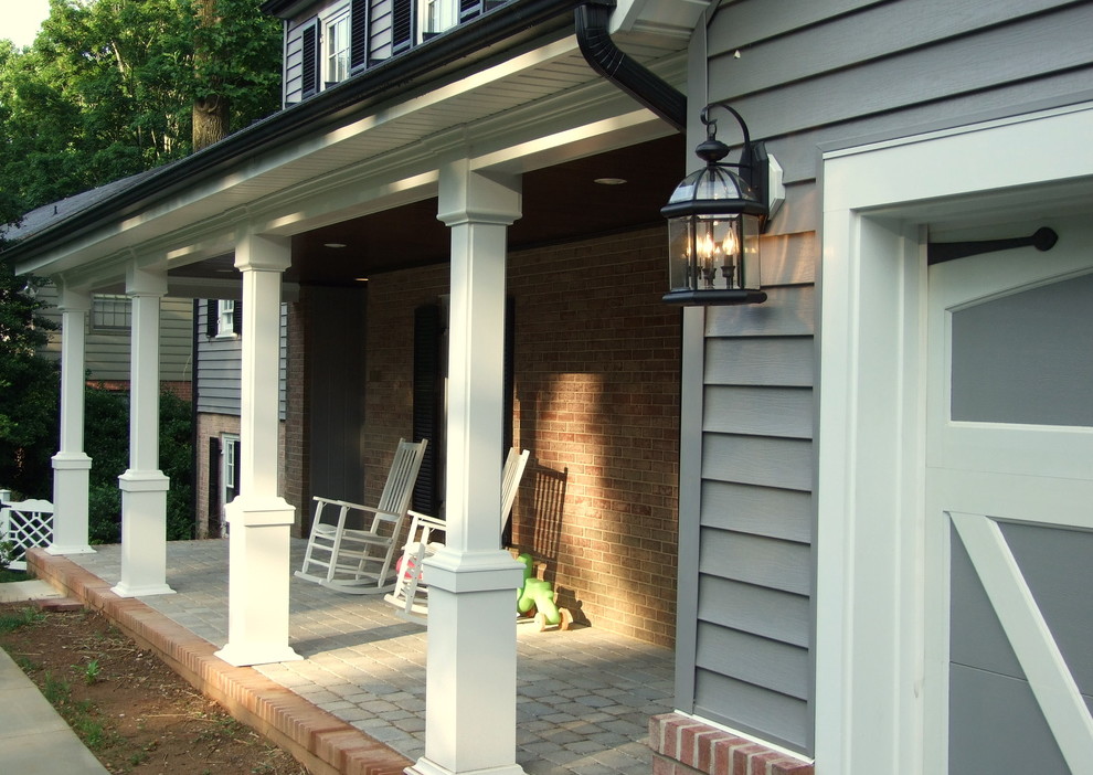Chef's Kitchen & Front Porch - Farmhouse - Porch - Baltimore - by ...