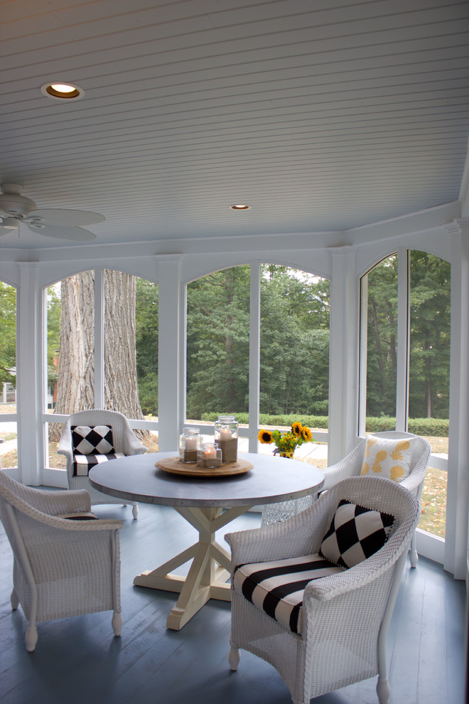 Chicago Club Cottage - Traditional - Porch - Detroit - by Angelini and ...