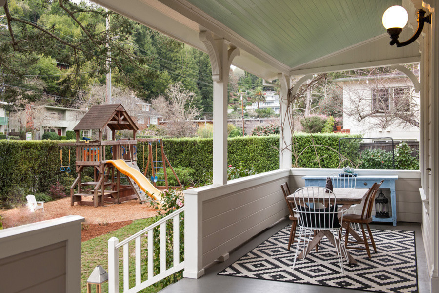 Classic Front Porch - Traditional - Porch - San Francisco - by Candace ...