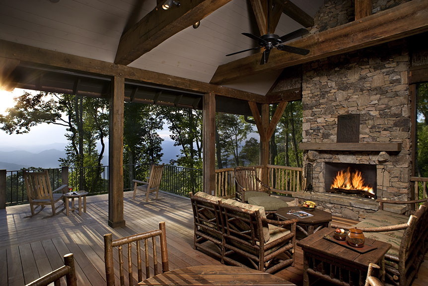 Classic Mountain Exteriors - Traditional - Porch - Other - by Tyner ...