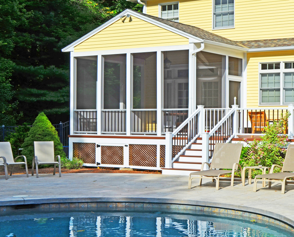 Classic Porch Designs - Porch - Boston - by Archadeck of Suburban ...