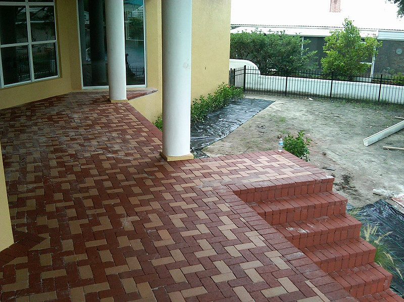 Clay Hardscapes - Traditional - Porch - Tampa - by BCI Border Creations ...