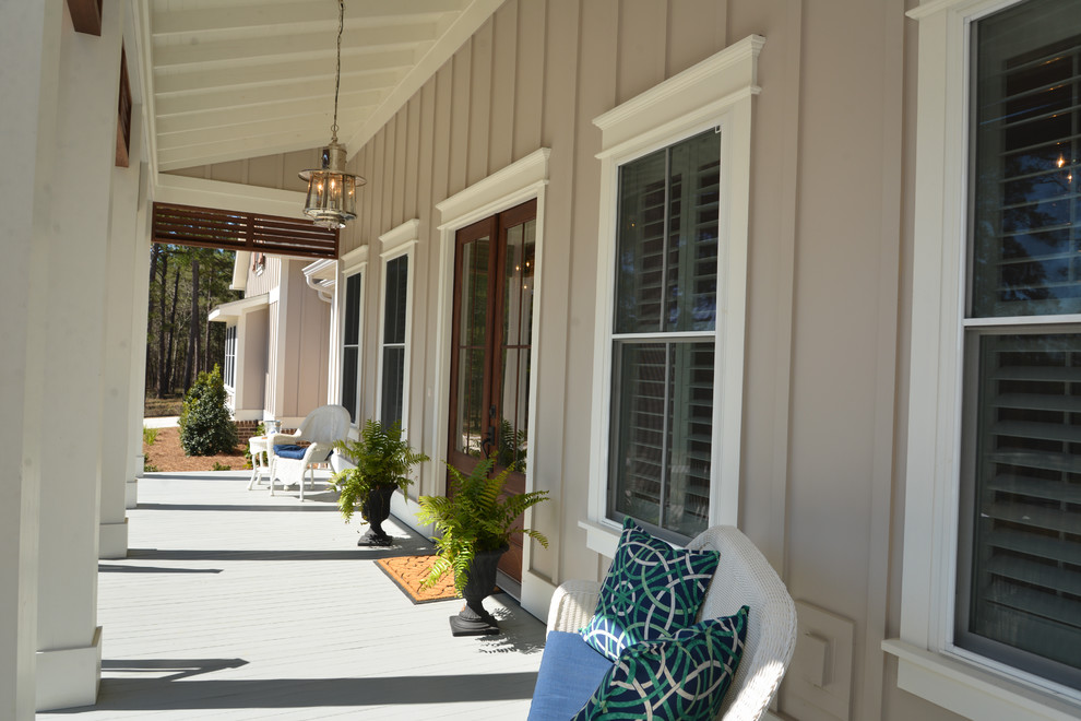 Coastal Plantation - Farmhouse - Porch - Atlanta - by White Oak ...
