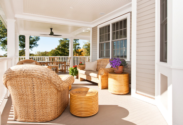 Colonial Farmhouse - Country - Verandah - New York - by Sloan ...