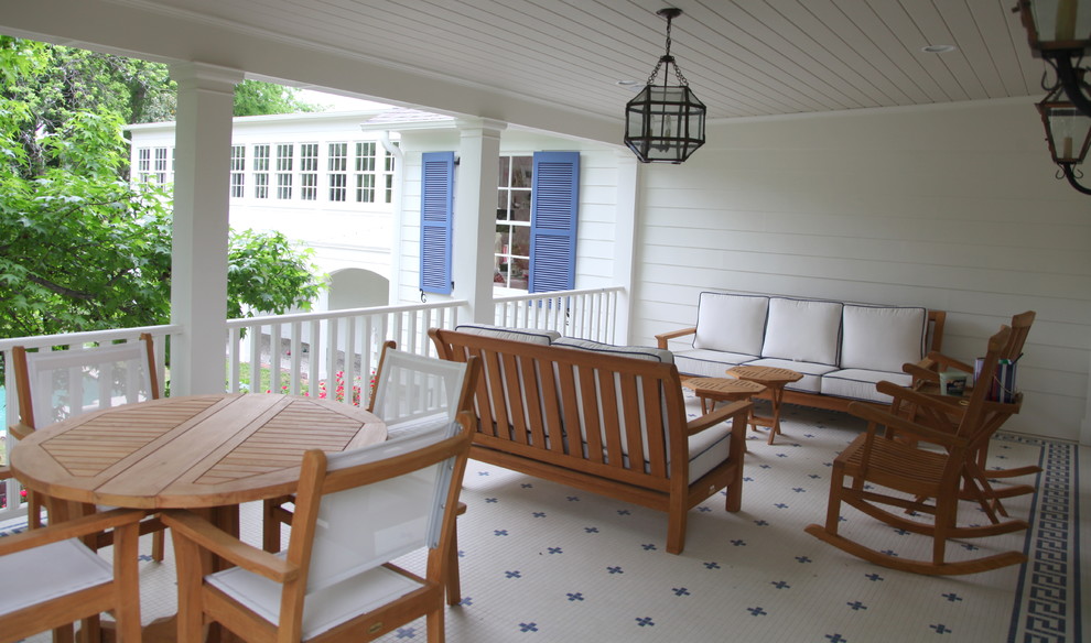 Colonial Revival - Traditional - Porch - Dallas - by Hull Historical ...