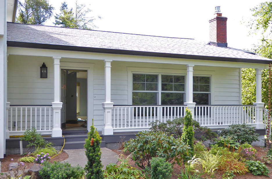 Colonial Revival Porch Remodel - Traditional - Porch - Seattle - by ...