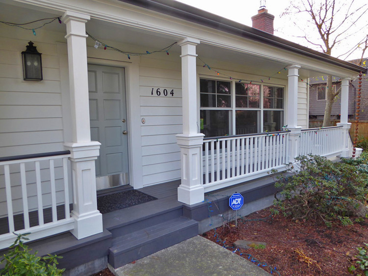 Colonial Revival Porch Remodel - Traditional - Porch - Seattle - by ...