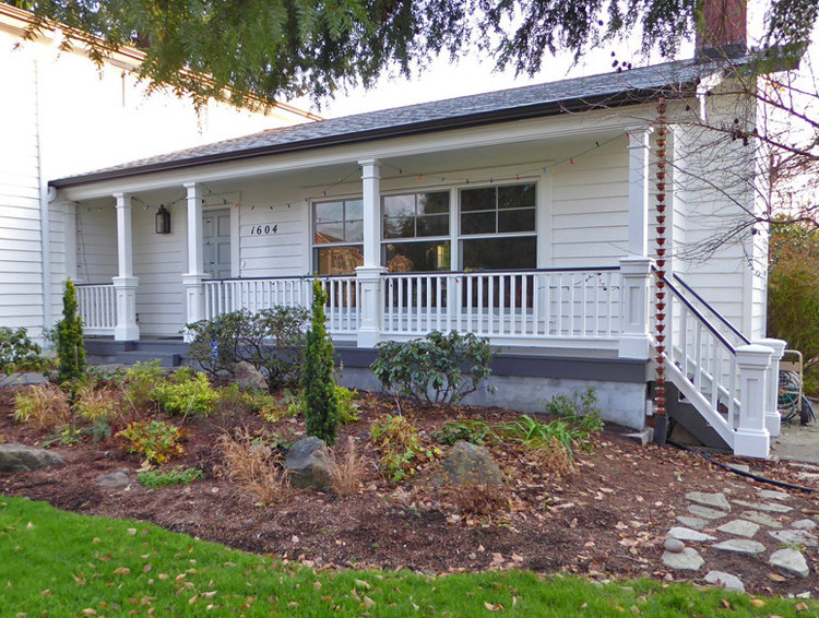 Colonial Revival Porch Remodel - Traditional - Porch - Seattle - by ...