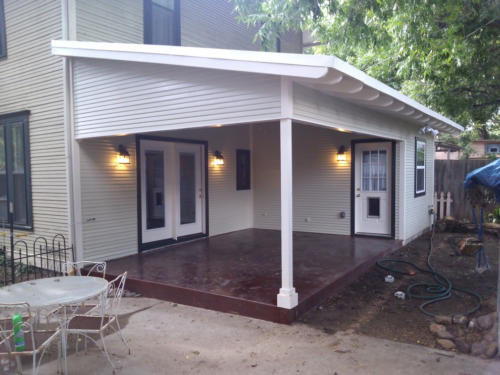 Completed Porch Renovation - Traditional - Veranda - Dallas - by ...