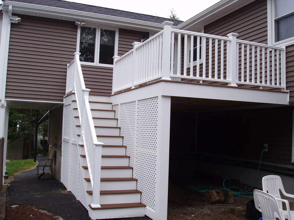 Composite Deck - Traditional - Porch - Boston - by Phillip F Gaudette ...