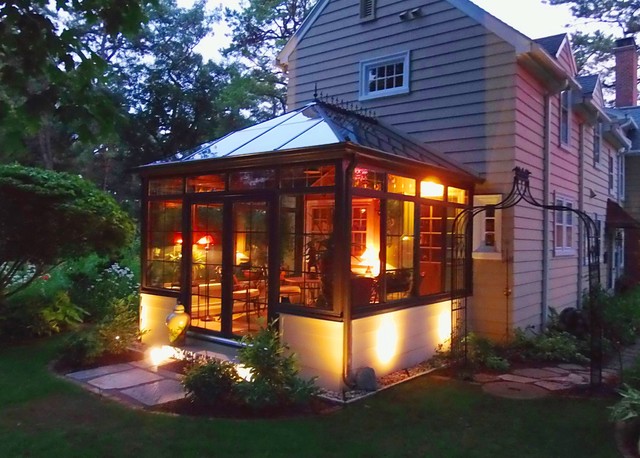 Conservatory Addition in Manchester - Traditional - Verandah - New York ...