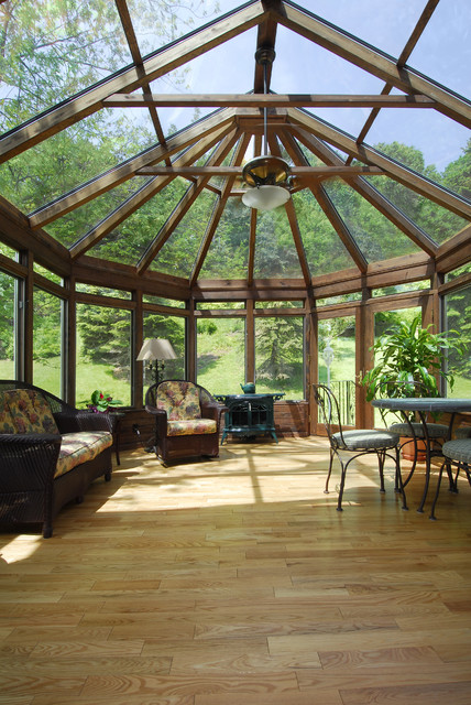 Conservatory - Traditional - Sunroom - New York - by Four Seasons ...