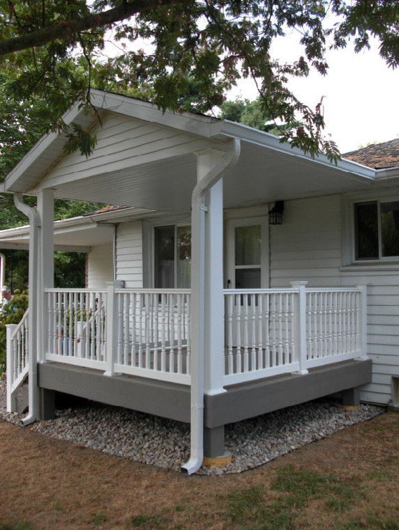 Covered Porches - Traditional - Veranda - St Louis - by Ferguson ...