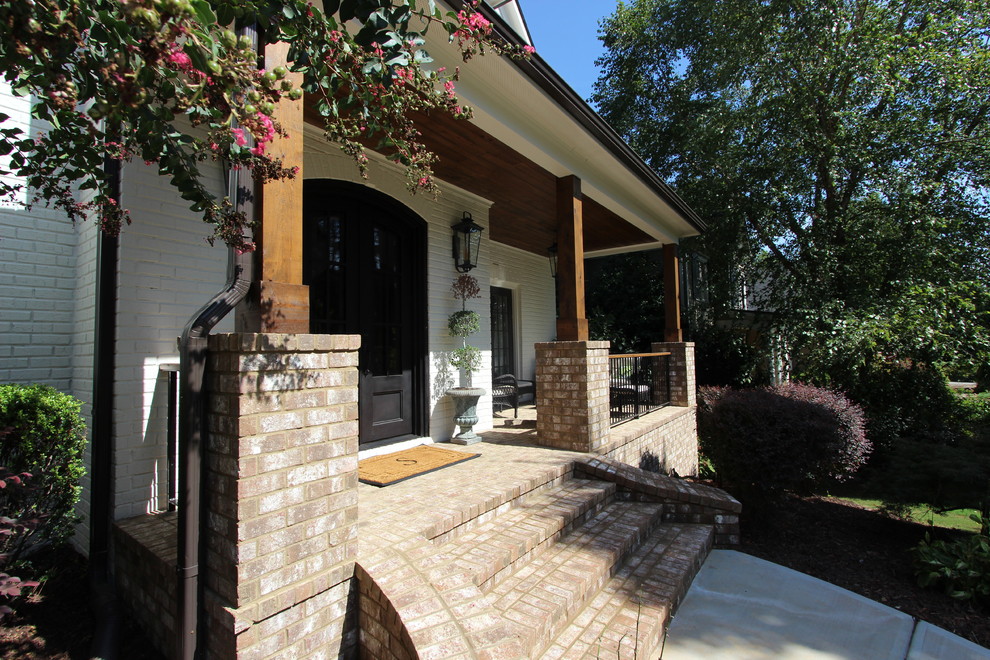 Crabapple Exterior Refresh - Transitional - Porch - Atlanta - by ...