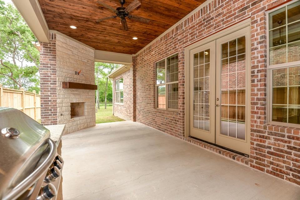 Craftsman back porch - Estilo Craftsman - Porche - Otras zonas - de ...