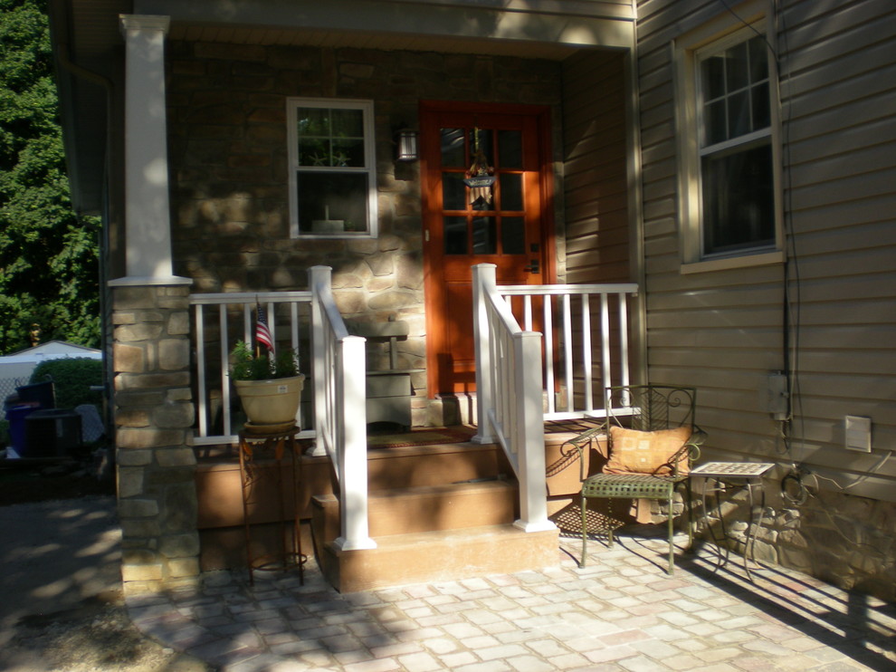 Craftsman Style Cape Cod - Arts & Crafts - Veranda - New York - by A.W ...